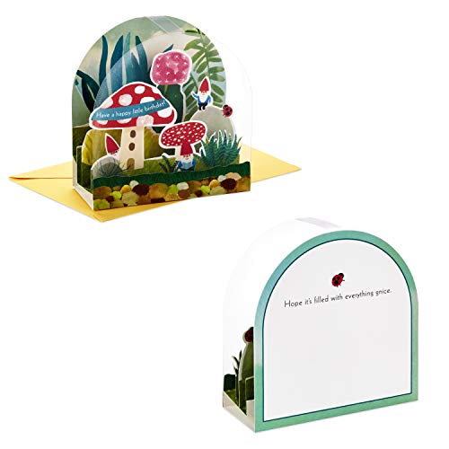 Hallmark Paper Wonder Displayable Pop Up Birthday Card (Gnomes), Model Number: 599RZW1020