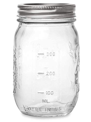 Ball Regular Mouth 16-Ounces Mason Jar with Lids and Bands (12-Units), 12-Pack, AS SHOWN