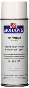 mohawk tone finish medium brown american walnut m101-0207