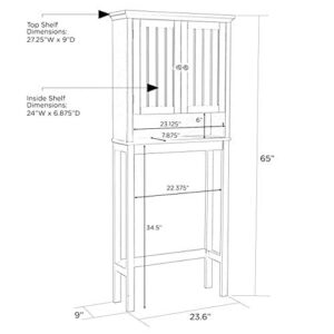 OS Home and Office overjohn cabinet, white