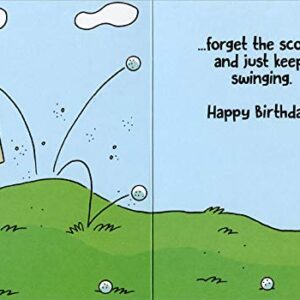 Birthdays are Like Golf - Oatmeal Studios Funny/Humorous Birthday Card