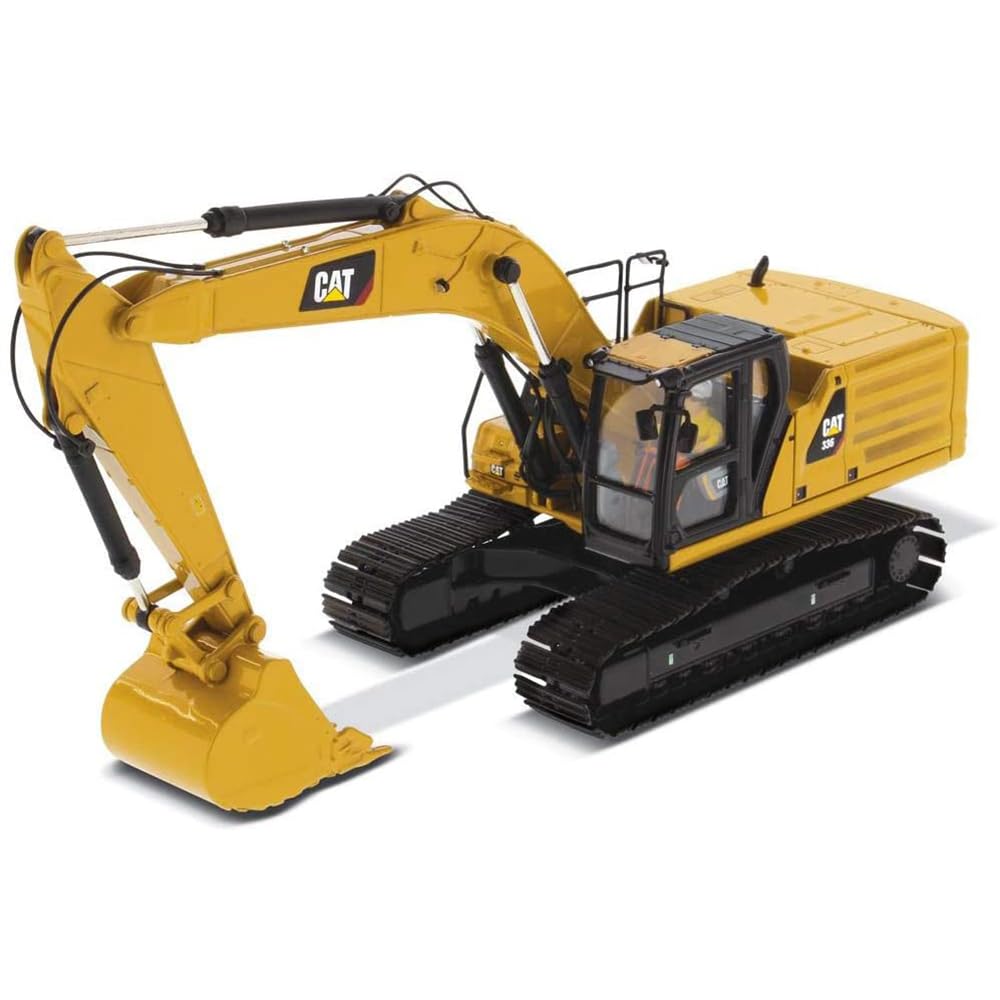 Diecast Masters 1:50 Caterpillar 336 Next Generation Hydraulic Excavator | High Line Series Cat Trucks & Construction Equipment | 1:50 Scale Model Diecast Collectible | Diecast Masters Model 85586