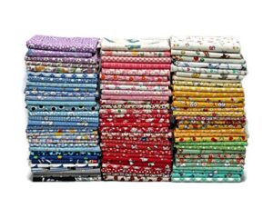 field's fabrics 10 fat quarters - 1930's to 1950's reproduction depression era feed sack small scale floral vintage-look flowers nostalgia prints assorted fat quarter bundle m229.02