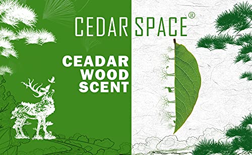 Cedar Blocks for Clothes Storage - 24 Pcs 100% Aromatic Cedar Rings, Cedar Accessories for Closets Storages, Cedar Blocks for Wardrobes Closets and Drawers