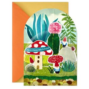 Hallmark Paper Wonder Displayable Pop Up Birthday Card (Gnomes), Model Number: 599RZW1020