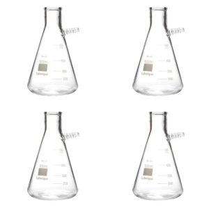 Glass Filtering Flask with Upper Tubulation, 500ml (Pack of 4)