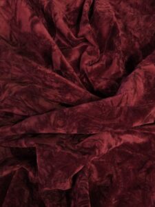 big z fabric crush flocking upholstery velour velvet fabric by the yard diy upholstery furniture drapery clothing (burgundy)