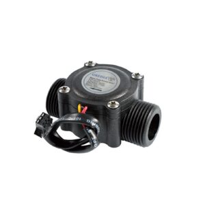 gredia 3/4" water flow sensor food-grade switch hall effect flowmeter fluid meter counter 1-60l/min