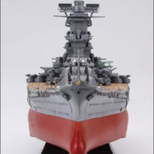 Fujimi Model 1/700 Ship Next Series No.1 Japanese Navy Battleship Yamato (New Exhibition Base Specification), Color Coded, Plastic Model Ship NX1