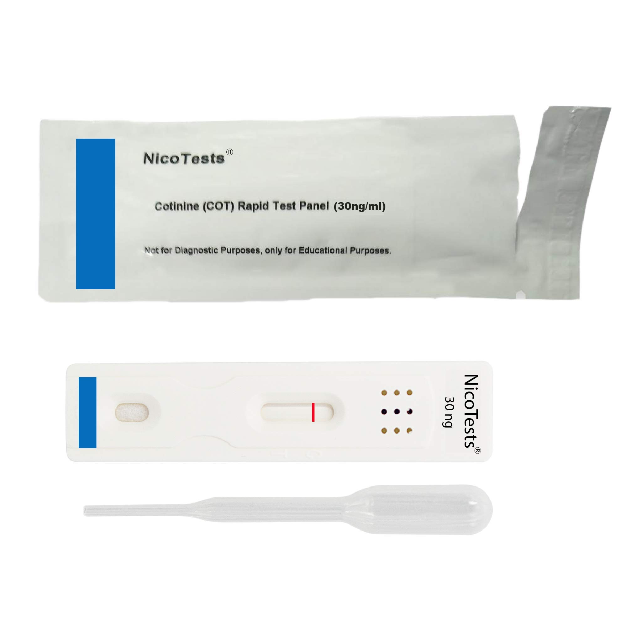 NicoTests® Saliva Vapor 30 ng Test (10)