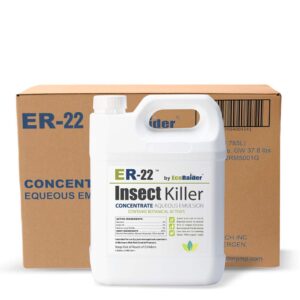 ecoraider professional insect killer ce (concentrte) for bed bugs, 100% efficacy also kills eggs and resistant strains, extended residual, green and non-toxic