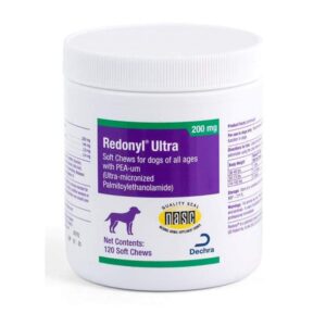 dechra redonyl ultra soft chews 200 mg for dogs 120 count