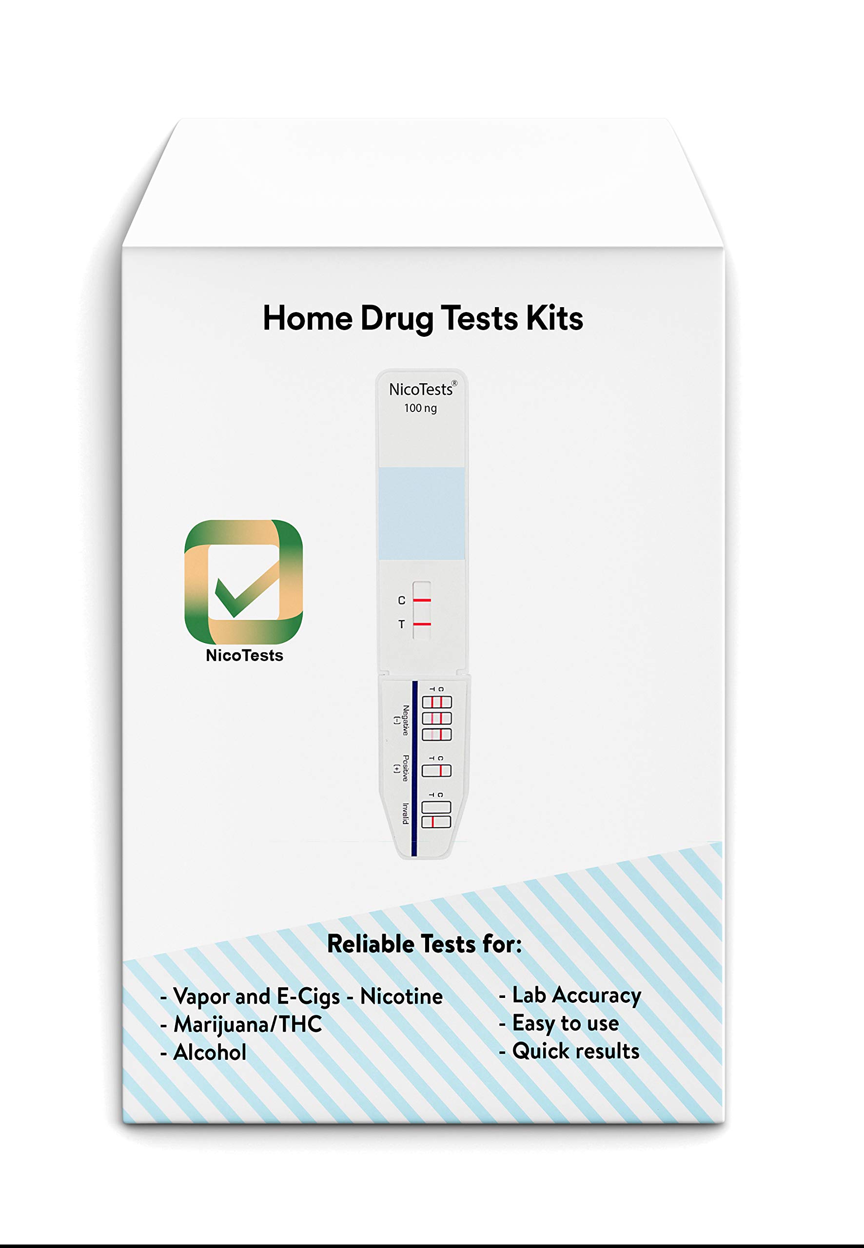 NicoTests® Saliva Vapor 30 ng Test (10)