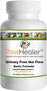 pawhealer dog bladder remedy for stones & crystals: 100 grams - urinary free the flow - basic - works great. …