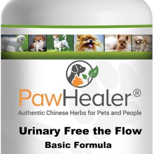 PawHealer Dog Bladder Remedy for Stones & Crystals: 100 Grams - Urinary Free The Flow - Basic - Works Great. …