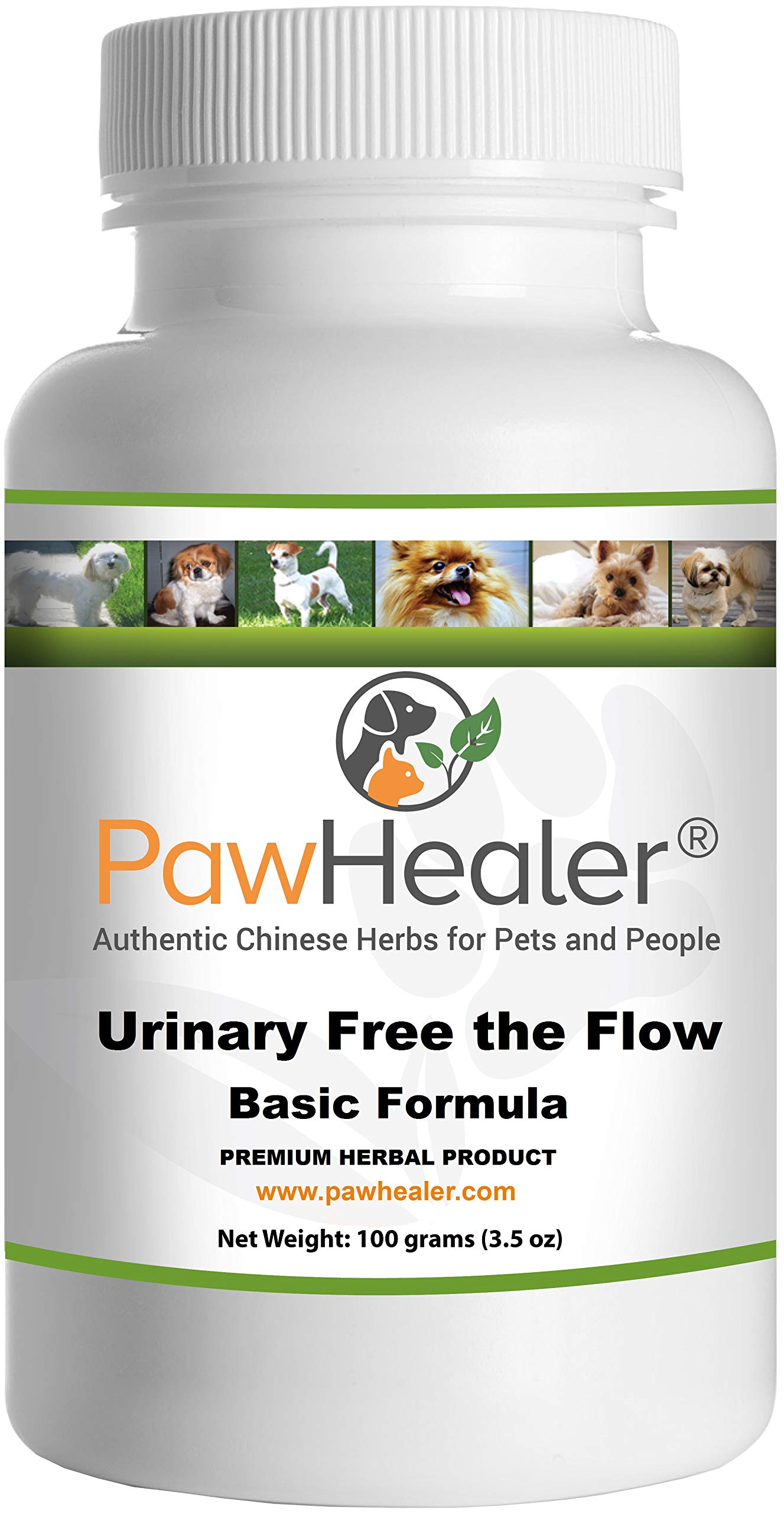 PawHealer Dog Bladder Remedy for Stones & Crystals: 100 Grams - Urinary Free The Flow - Basic - Works Great. …