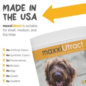 maxxipaws maxxiUtract Urinary & Bladder Support - Powder Supplement for Dogs, 5.3oz