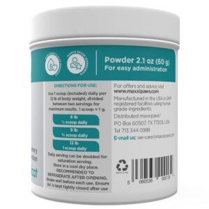 maxxipaws maxxiUtract Urinary & Bladder Support - Powder Supplement for Cats, 2.1oz