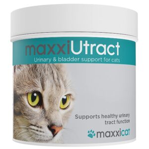 maxxipaws maxxiutract urinary & bladder support - powder supplement for cats, 2.1oz