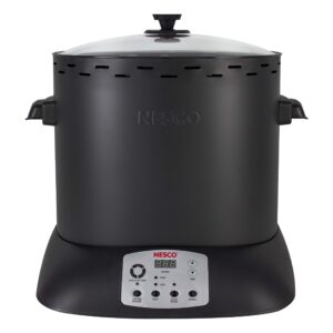 nesco itr-01-13, digital infrared upright turkey roaster, oil free, 1425 watts, black