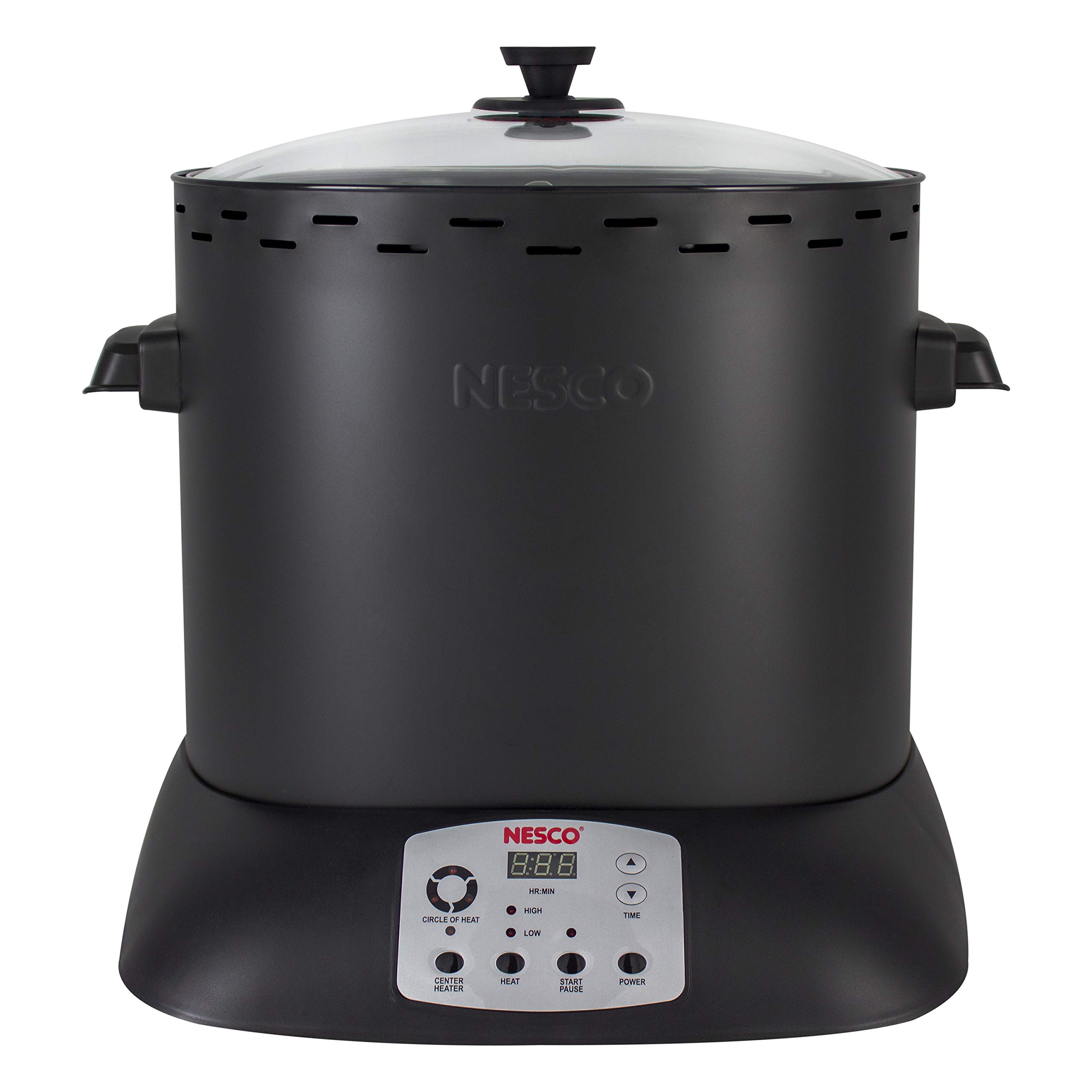 NESCO ITR-01-13, Digital Infrared Upright Turkey Roaster, Oil Free, 1425 Watts, Black