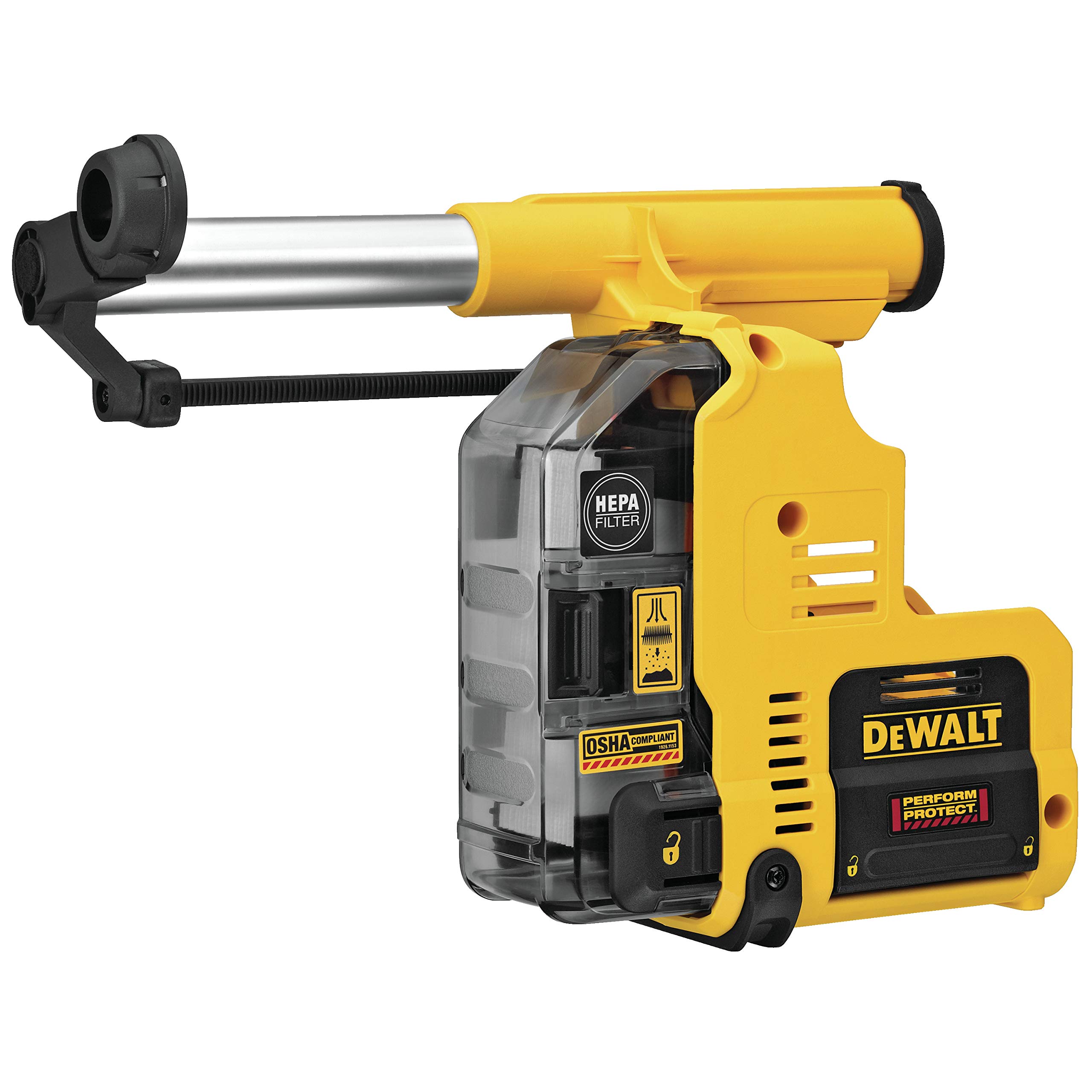 DEWALT Onboard Rotary Hammer Dust Extractor for 1-Inch SDS Plus Hammers (DWH303DH)