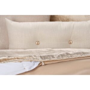 Overstock F Scott Fitzgerald Golden Hours Luxury Duvet Cover and Insert Set Queen 6 Piece