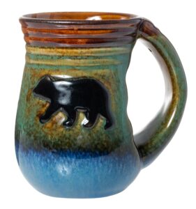 cape shore 18oz stoneware handwarmer mug, bear