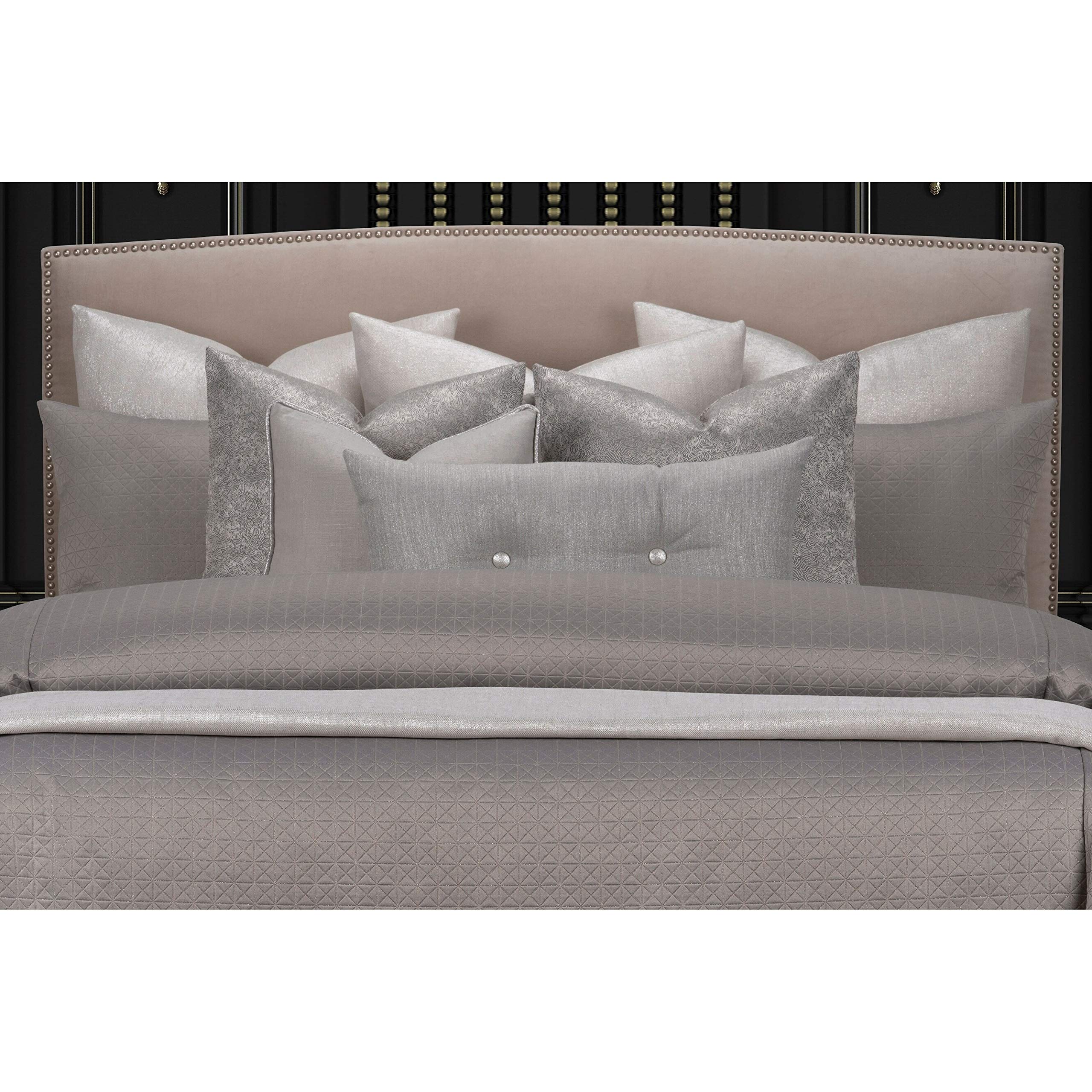 Overstock F Scott Fitzgerald Manuscript Truffle Luxury Duvet Cover and Insert Set Queen 6 Piece