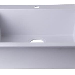 ALFI brand AB2420DI-T Kitchen Sink, Titanium