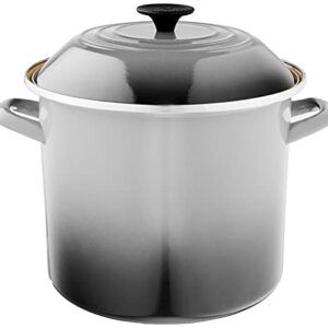 Le Creuset Enamel On Steel Stockpot, 10 qt., Oyster