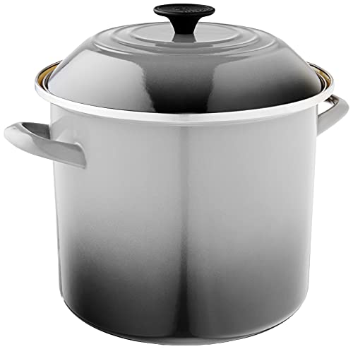 Le Creuset Enamel On Steel Stockpot, 10 qt., Oyster