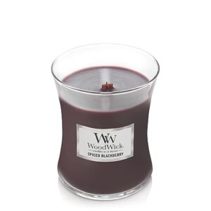 Woodwick Candle Medium Spiced BlackBerry 92078E