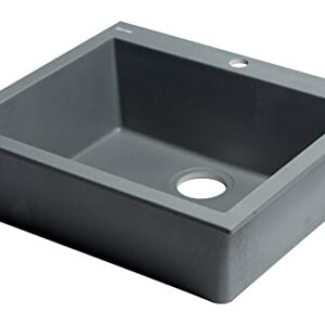 ALFI brand AB2420DI-T Kitchen Sink, Titanium