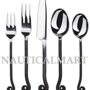 Treble Clef Flatware Set, Service for Persion (4 set)