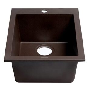 ALFI brand AB1720DI-C Kitchen Sink, Chocolate