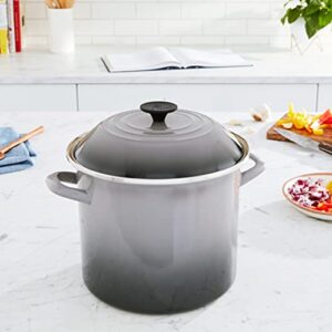 Le Creuset Enamel On Steel Stockpot, 10 qt., Oyster