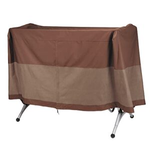 duck covers ultimate waterproof 90 inch canopy swing cover, outdoor swing cover