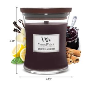 Woodwick Candle Medium Spiced BlackBerry 92078E