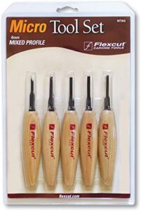 flexcut mixed profile micro tool set flexmt940