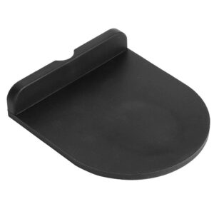 Fdit Coffee Tamper Mat Multi-function Thicken Anti-skid Wear Station Anti-Slip Mat Holder Silicone Espresso Pad(Black)