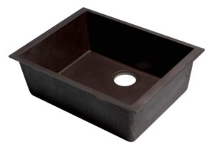 alfi brand ab2420um-c kitchen sink, chocolate