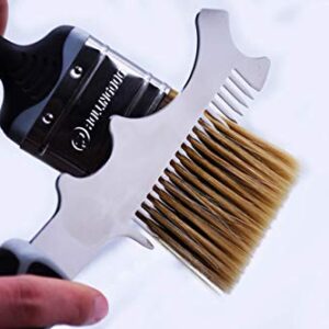 ROLLINGDOG 4 in 1 Paint Brush Comb - Paint Brush&Roller Cleaner Tool