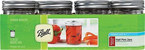 Ball Regular Mouth Canning Jar 8 oz. 12 pk