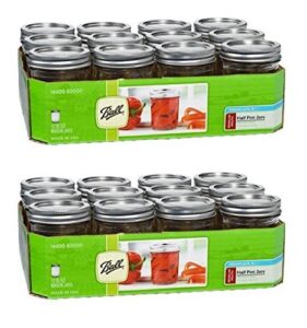 ball regular mouth canning jar 8 oz. 12 pk