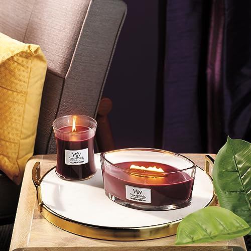 Woodwick Candle Medium Spiced BlackBerry 92078E