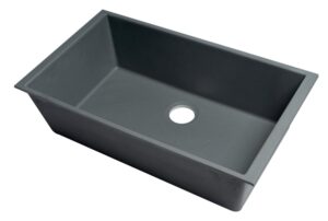 alfi brand ab3322um-t kitchen sink, titanium