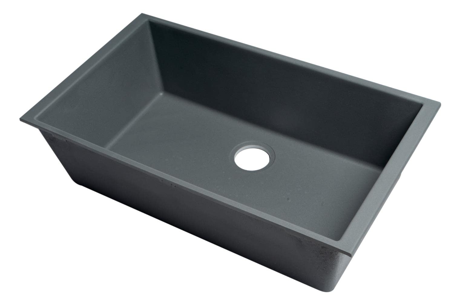 ALFI brand AB3322UM-T Kitchen Sink, Titanium