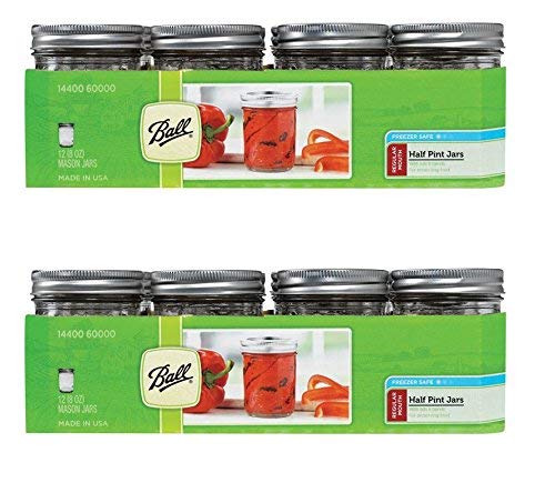 Ball Regular Mouth Canning Jar 8 oz. 12 pk