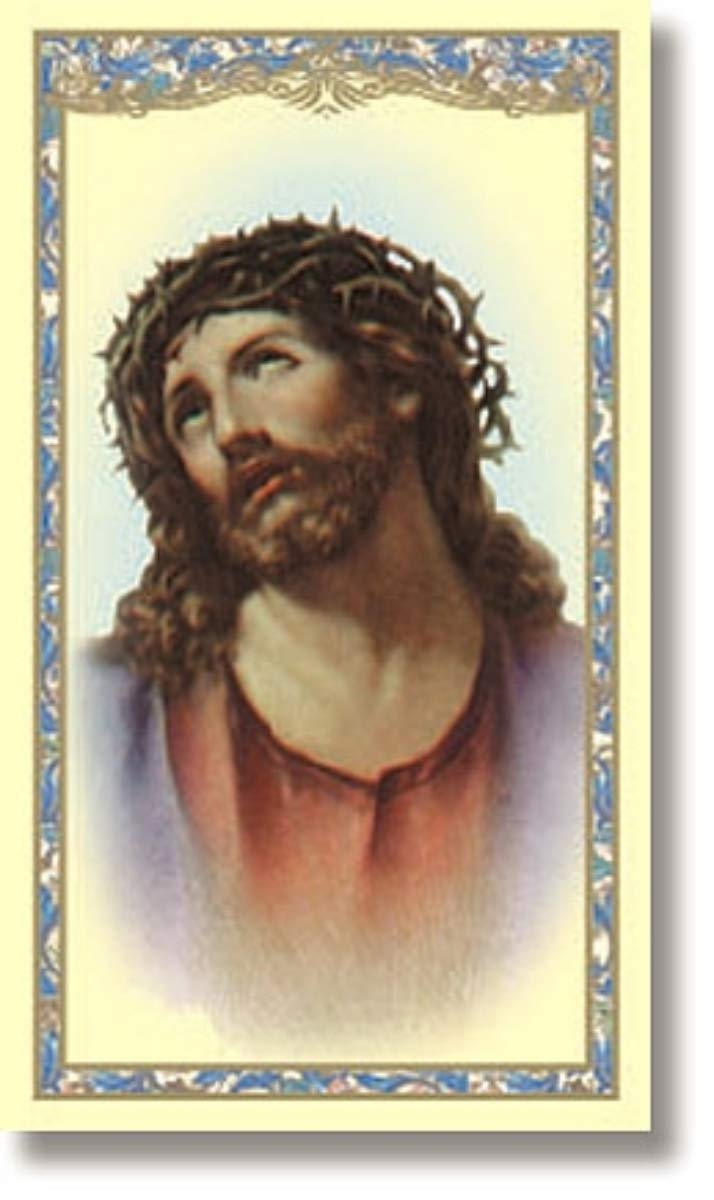 Religious St Gertrude Holy Prayer Cards, Pack of 100